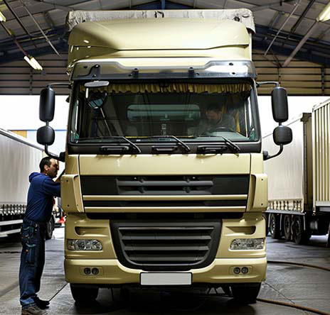 Adblue emulator installation to DAF LF trucks